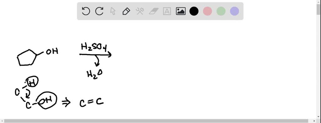 SOLVED: Click the "draw structure button to launch the drawing utility: Draw the products formed ...
