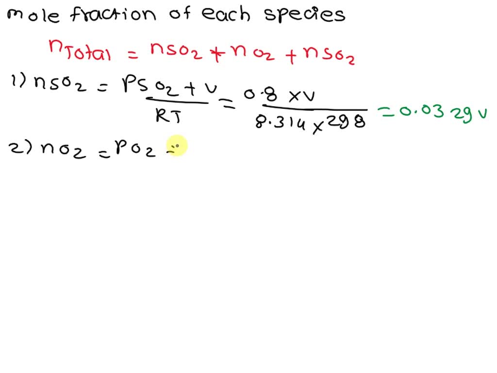 3. The gas phase oxidation of SO2 to SO3 is carried out at a pressure ...