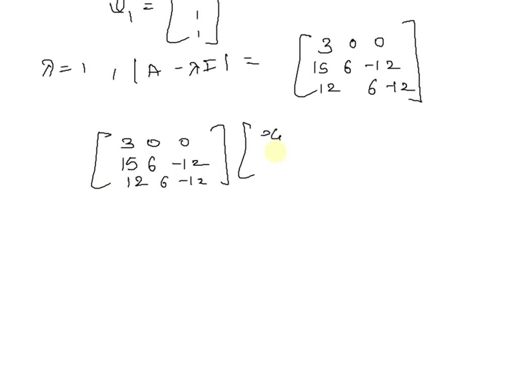 SOLVED: point) Find the eigenvalues 11 12 and associated unit eigenvectors U1, Uz of the ...