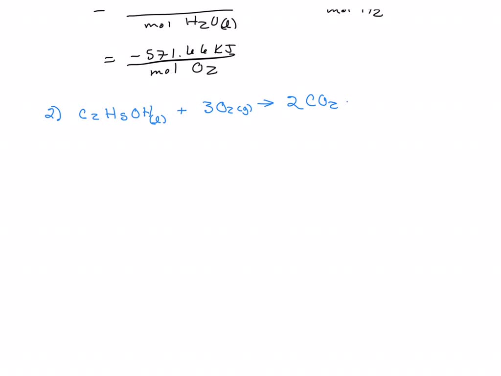 SOLVED: Calculate ΔG for the following reaction at 25°C: CH4 + 3O2 ...