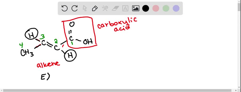 SOLVED: Following the structural formula and the common name of an ...