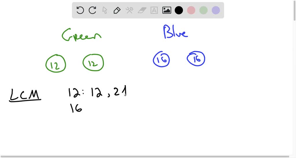 SOLVED: A bag contains equal numbers of green and blue marbles. You can ...