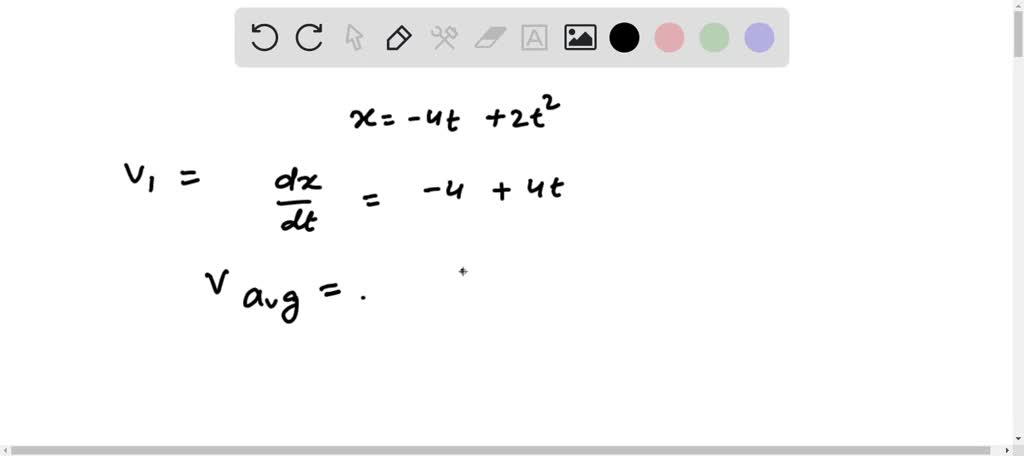 SOLVED: A particle moves along the x-axis. Its position varies with time according to the ...