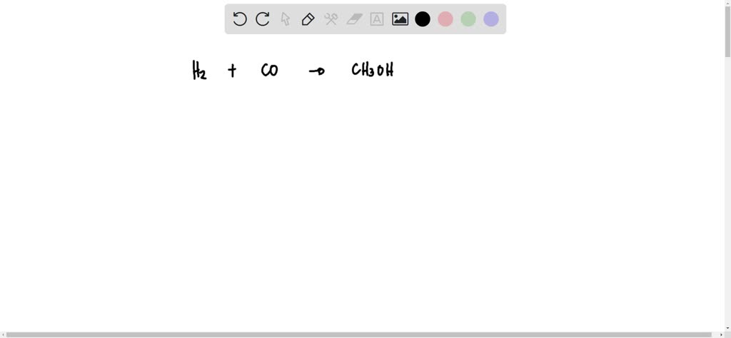SOLVED: Convert the following to a balanced chemical reaction with ...