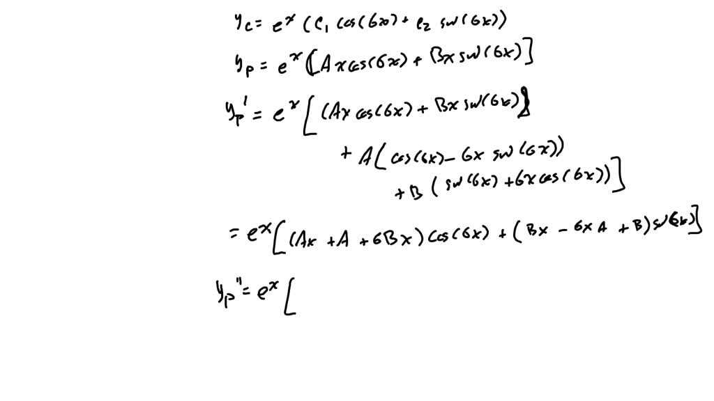 SOLVED: Consider the following differential eguation to be solved by ... SOLVED: Consider the following differential eguation to be solved by ...