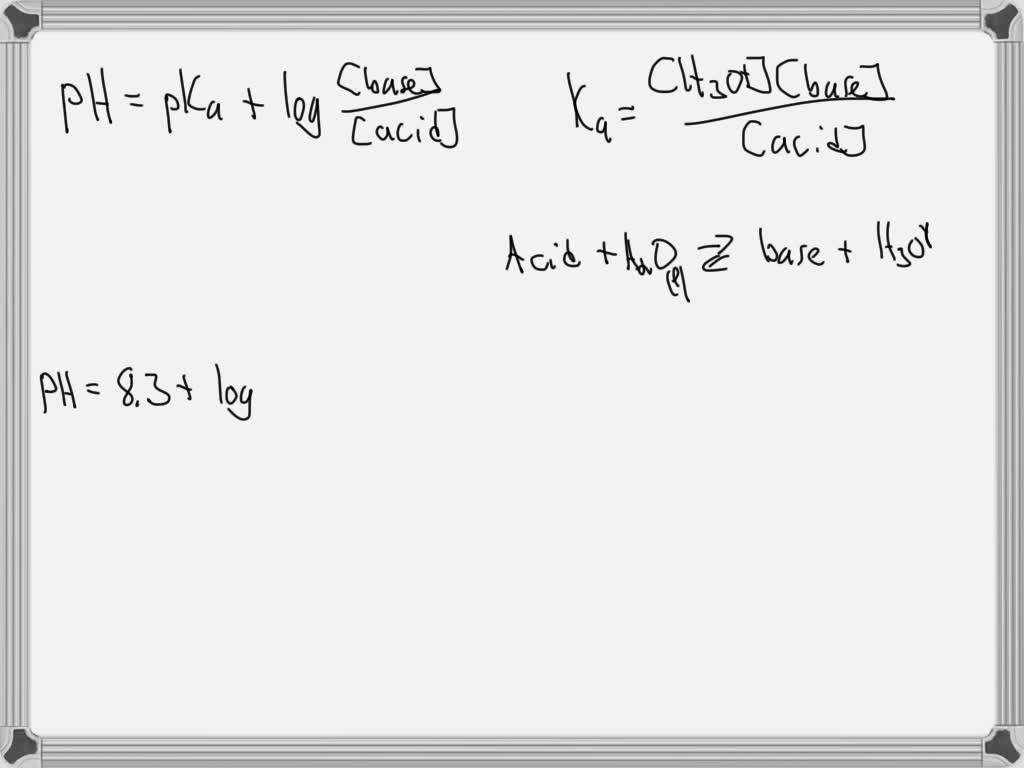 SOLVED: If you have 150 ml of a 0.1 M Tris buffer at pH 8.3 and you ...