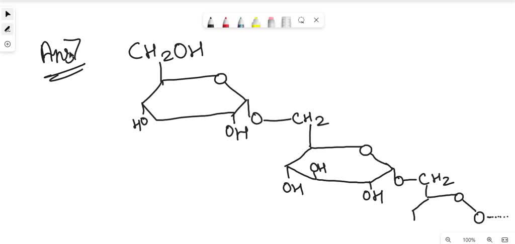 SOLVED: Dextrans are polysaccharides produced by certain species of ...