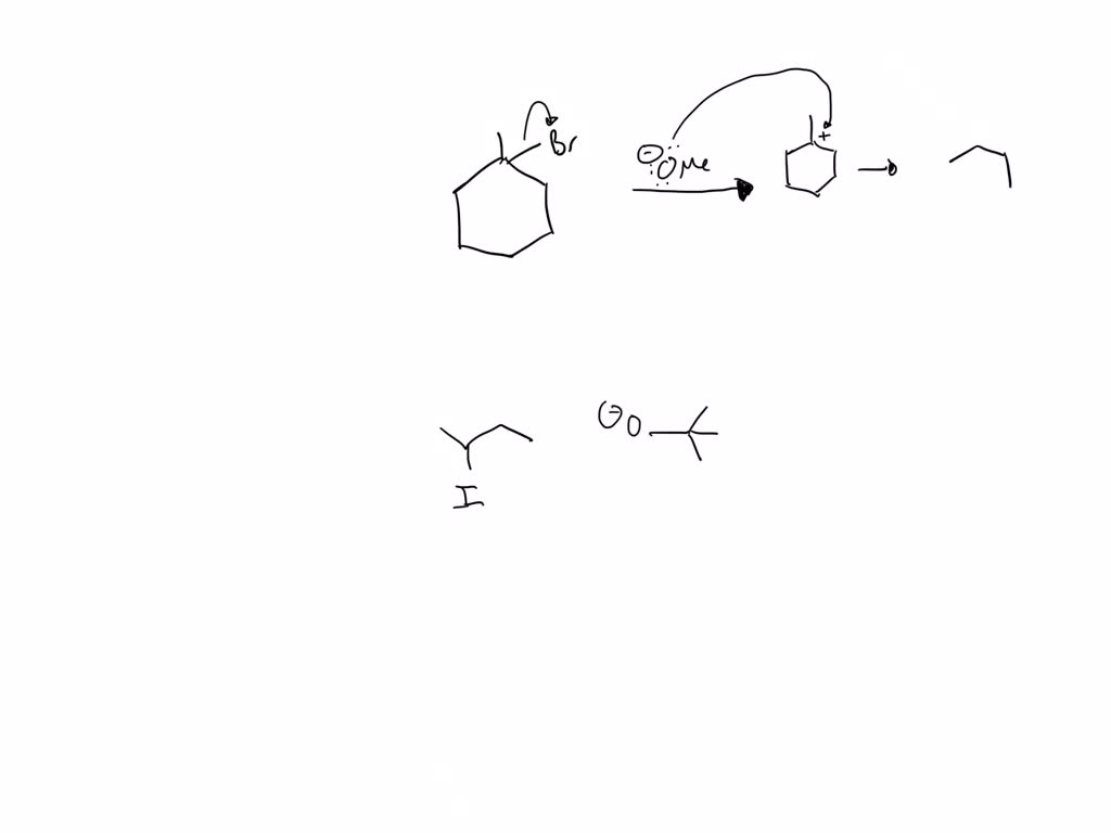 SOLVED: Draw the arrow mechanism and the major product of the following ...