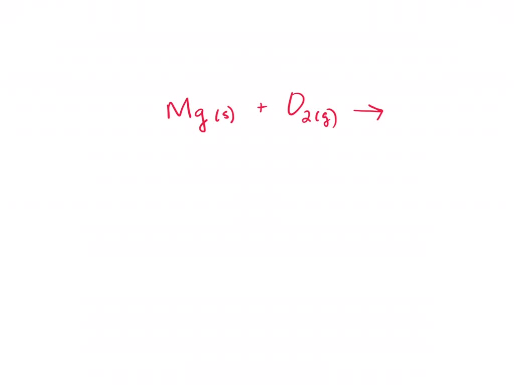 Solved Write The Balanced Chemical Equation For The Combination