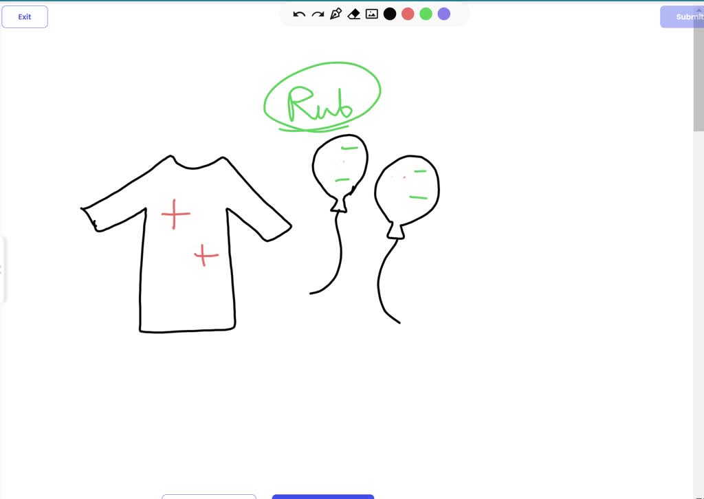 SOLVED: Part 3 - Two Balloons10. Click the "Reset All" button. Select "Show all charges", "Wall ...