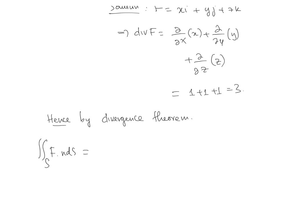 Solved 43 Using The Divergence Theorem Evaluate ∬s F· N D S Over