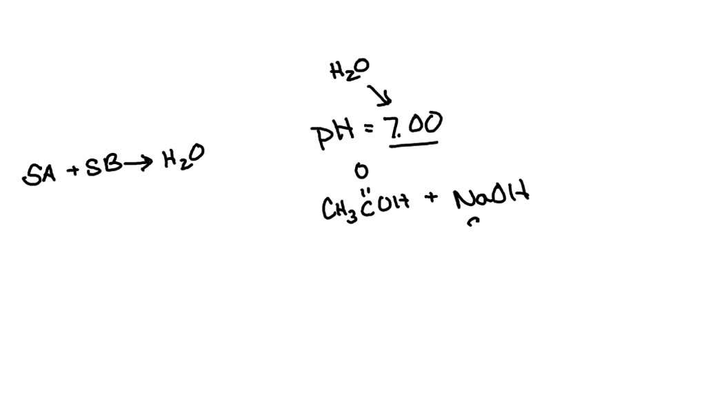 SOLVED: Which of the following titration reactions will have a pH = 7. ...