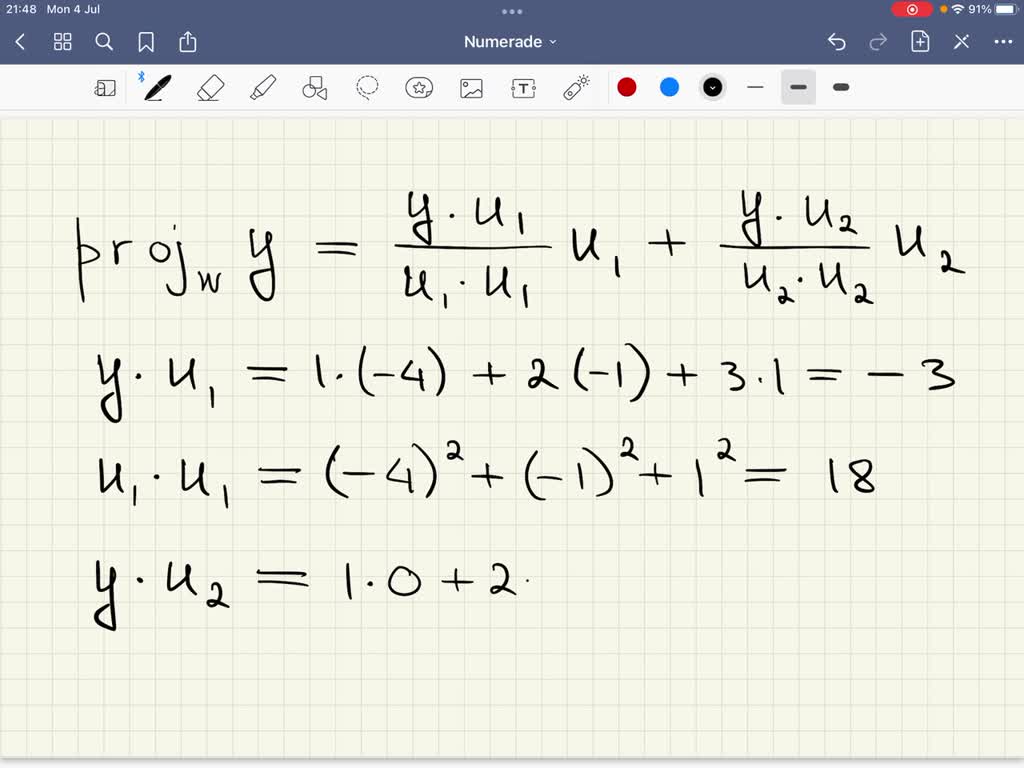 SOLVED: (10 points) Verify that u1, 42 is an orthogonal set; and then ... SOLVED: (10 points) Verify that u1, 42 is an orthogonal set; and then ...
