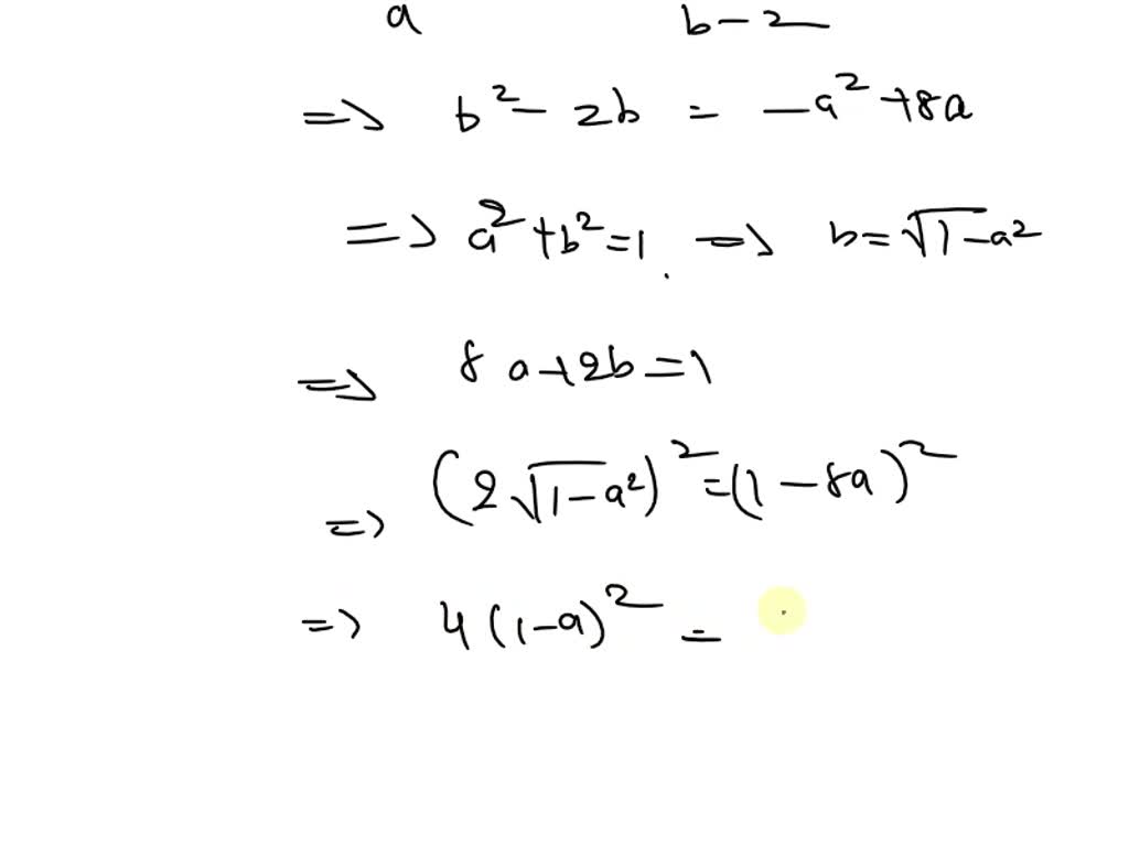 SOLVED: Draw the unit circle and plot the point P=(8,2). Observe there are TWO lines tangent to ...