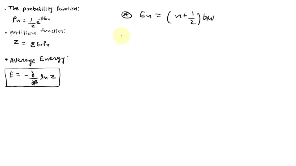 SOLVED: In thermodynamics, the Boltzmann equation P(n) = e^(-BE/kBT ...
