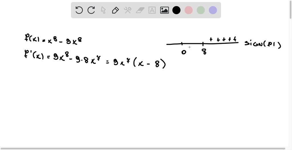 SOLVED: On what intervals is the function f(x) = x^9 - 9x decreasing and concave up? Interval(s ...