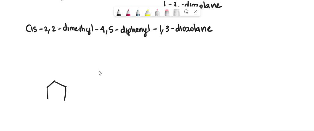 SOLVED: What is the molecular weight and melting point of cis-2,2-dimethyl-4,5-diphenyl-1,3 ...
