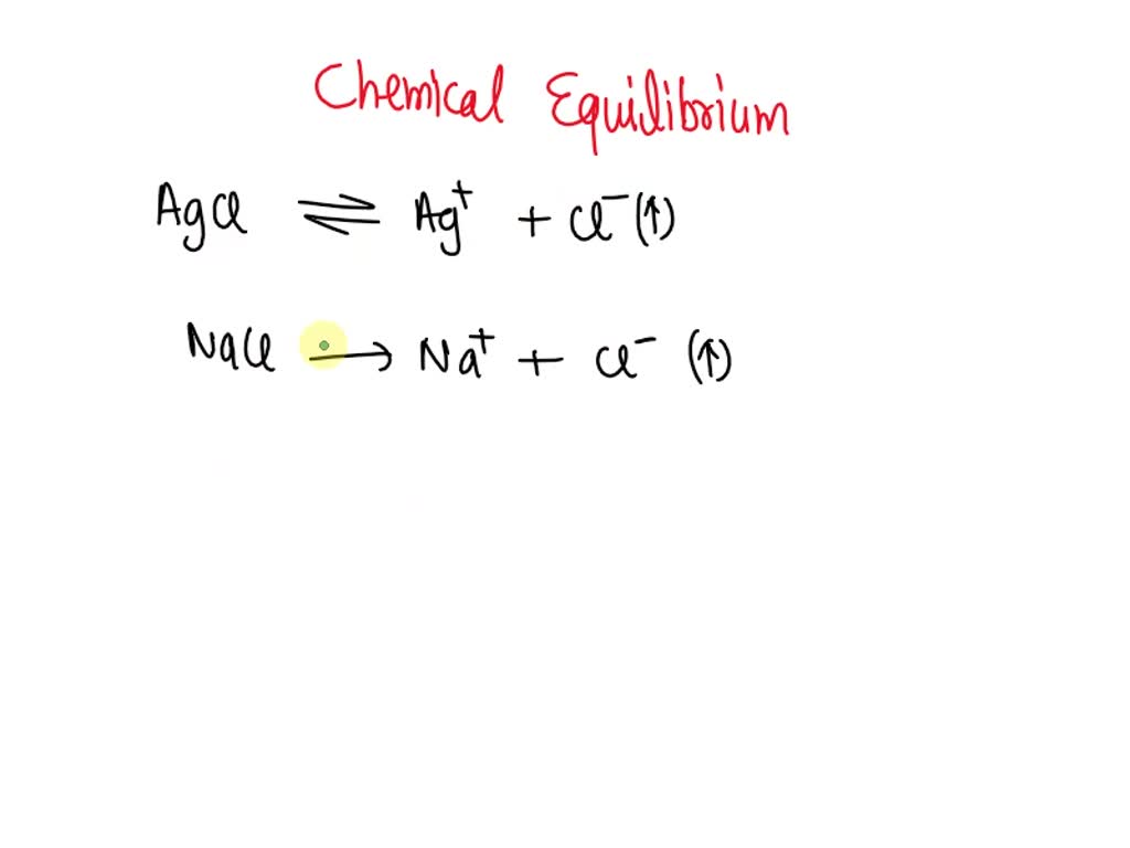 SOLVED: Given the equilibrium equation for the ionization of silver ...