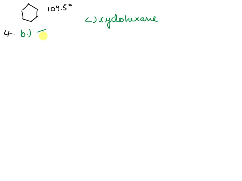 SOLVED: b) Meso compounds and achiral compounds 8. Identify the most stable conformation of a ...