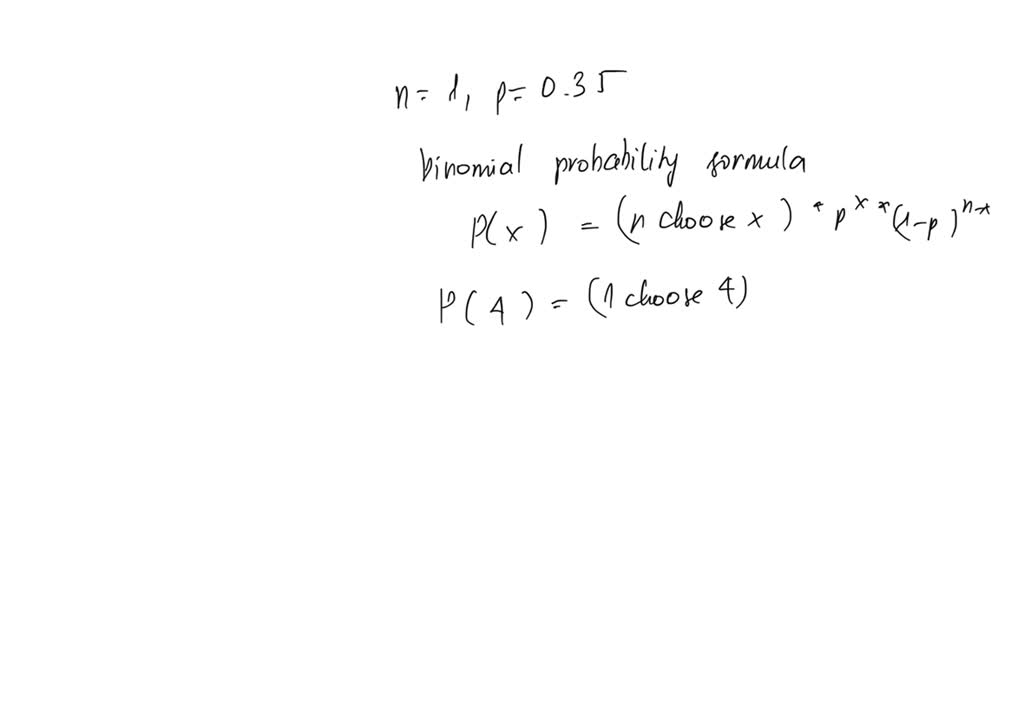 SOLVED: Assume that a procedure yields a binomial distribution with a ...