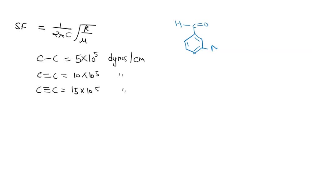 SOLVED: The IR spectrum of 3-nitrobenzaldehyde is shown below. NO2 NO2 ...