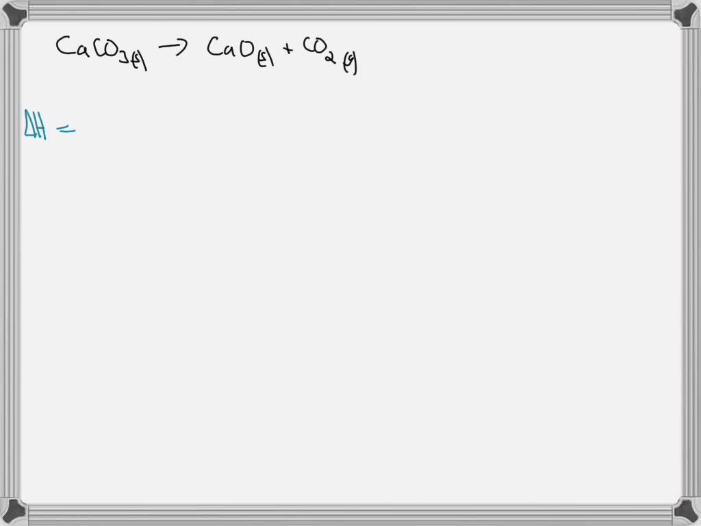 SOLVED: Calculate the heat of decomposition for this process at ...