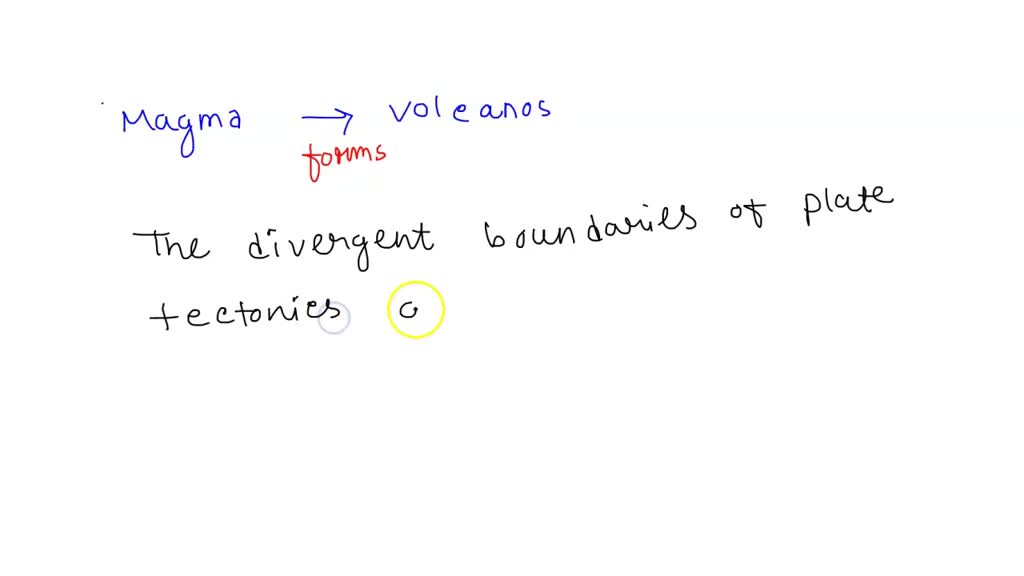 SOLVED: explain the relationship between plate tectonics and volcanos SOLVED: explain the relationship between plate tectonics and volcanos