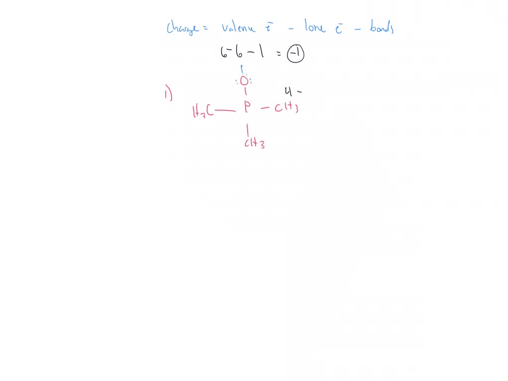 Specify the formal charges (both sign and magnitude) on the atoms ...