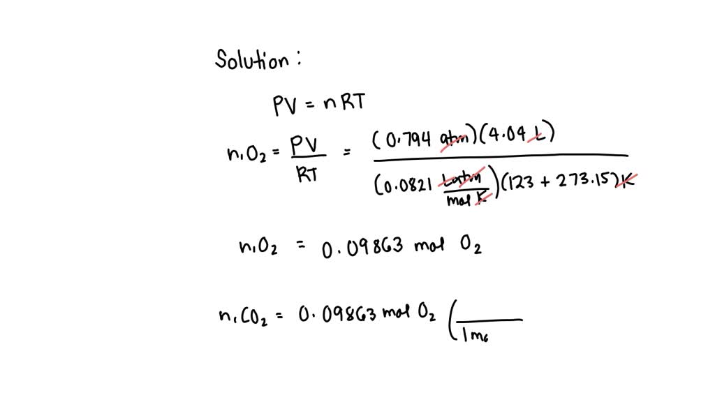 SOLVED: Consider the following gas phase reaction: 2CO(g) + O2(g) 2CO2 ...