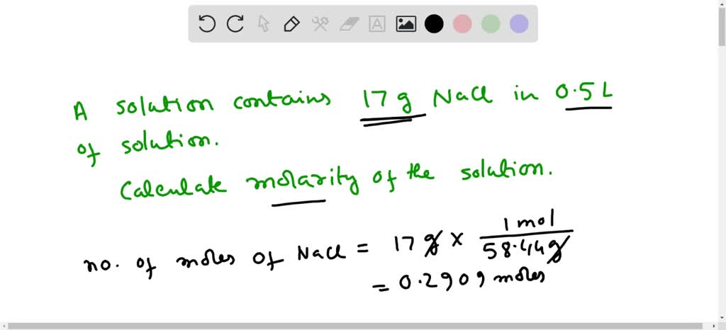 SOLVED: Question 5 1pts What is the molarity of the solution when 84.0 ... SOLVED: Question 5 1pts What is the molarity of the solution when 84.0 ...