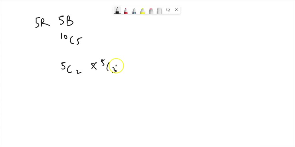 SOLVED: A box contains 4 blue balls and 3 green balls. Two balls are ...