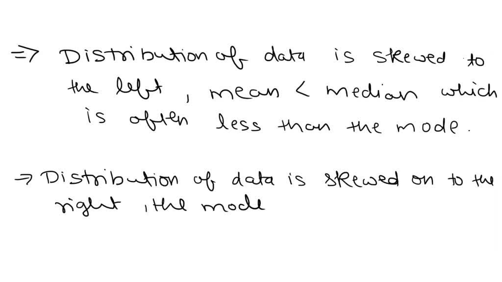 Solved A Data Set Has A Mean Of 4 And A Median Of 38 Would You Expect This Data Set To Be