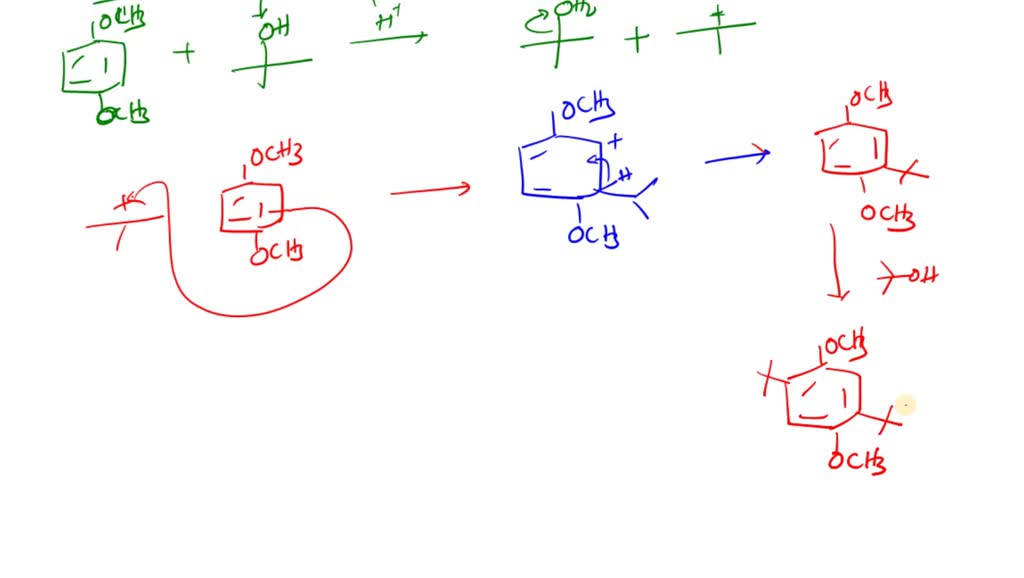 1. Draw a detailed mechanism for the formation of 1-t-butyl-2,5 ...