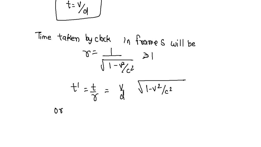Solved Two Perfectly Synchronized Clocks A And B Are At Rest In S A