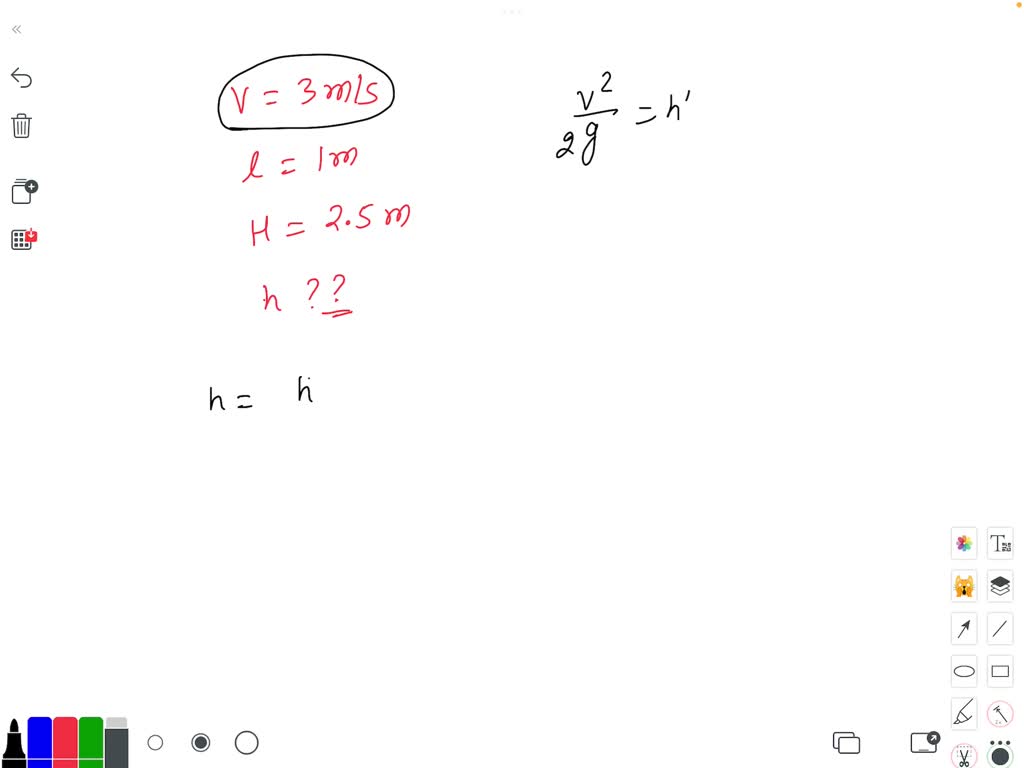 SOLVED: Chloe has a vertical velocity of 3 m/s when she leaves the 1 m ...