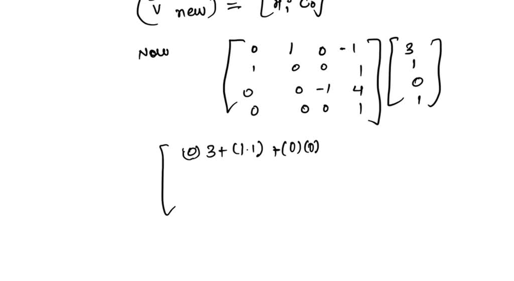 SOLVED: Two frames OXoYozo and 01X1J1Z1 are related by the homogeneous ...