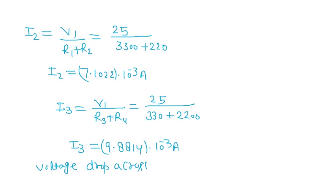 SOLVED: Using Kirchhoff's rules, set up the equations (and explain how you got to the equations ...