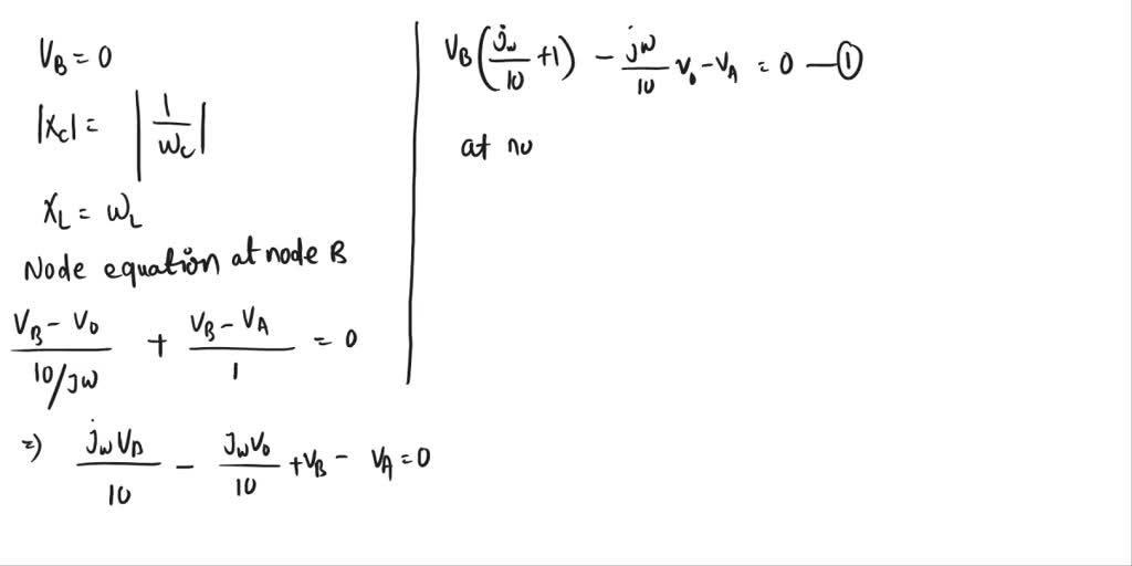 SOLVED: The network in Fig. P.8.4 is the voltage equivalent of a grounded-grid amplifier. Draw ...