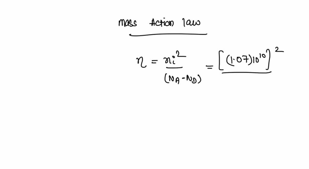 SOLVED: Compute the equilibrium carrier concentrations and the position ... SOLVED: Compute the equilibrium carrier concentrations and the position ...