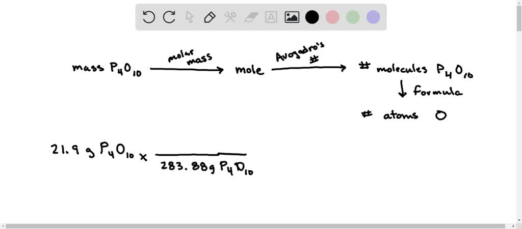 SOLVED: Tetraphosphorus decaoxide (P4O10) reacts with water to form ...