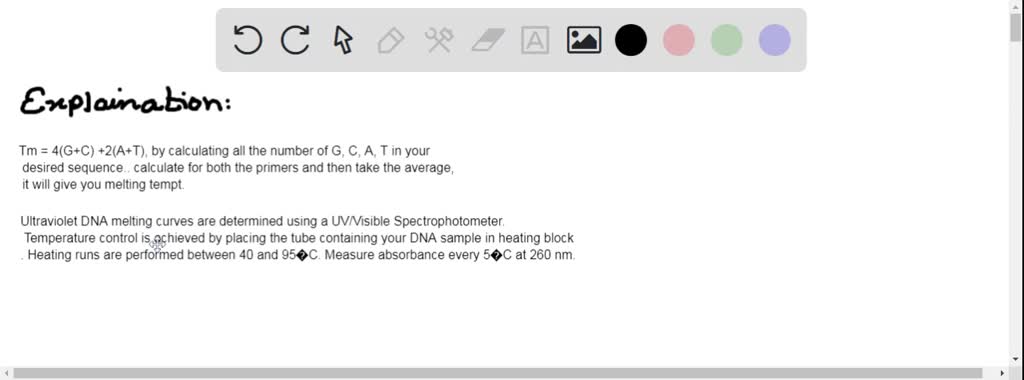 SOLVED: Propose a method using UV spectroscopy to experimentally ...
