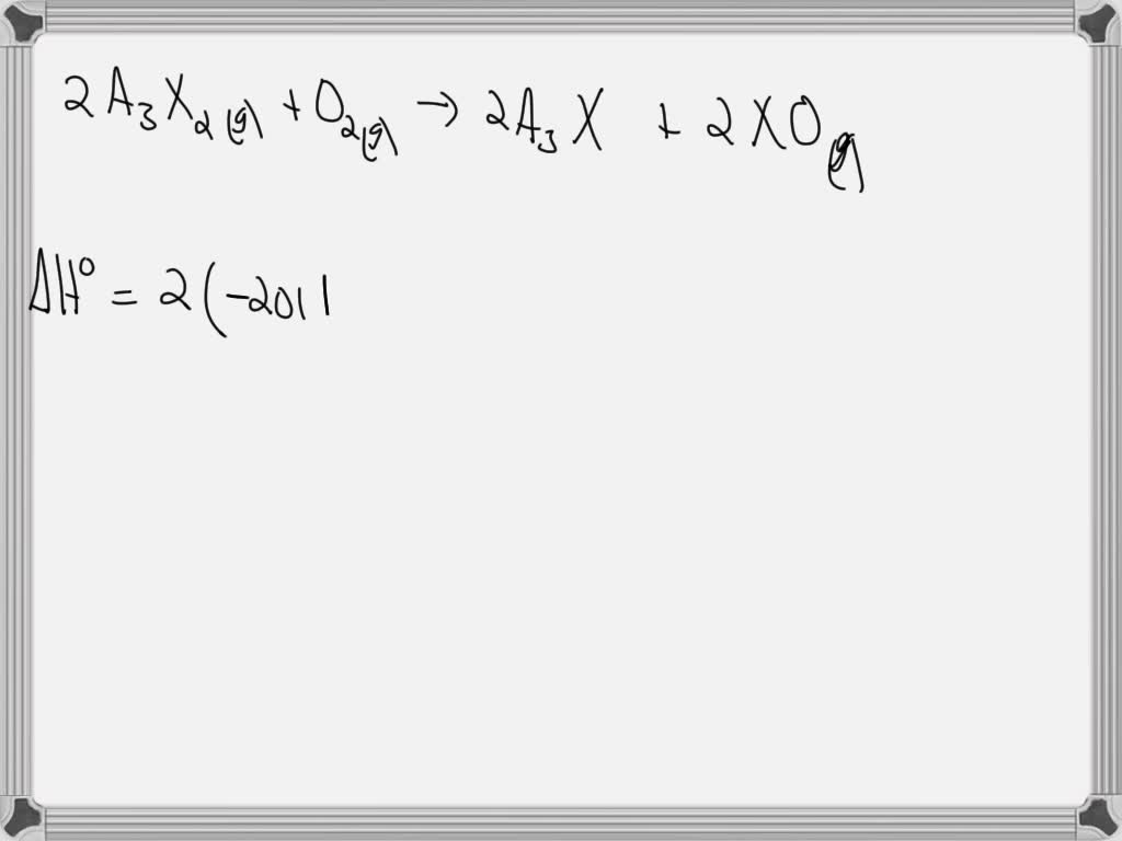SOLVED: Using the standard enthalpies of formation Hf0 given and your ...