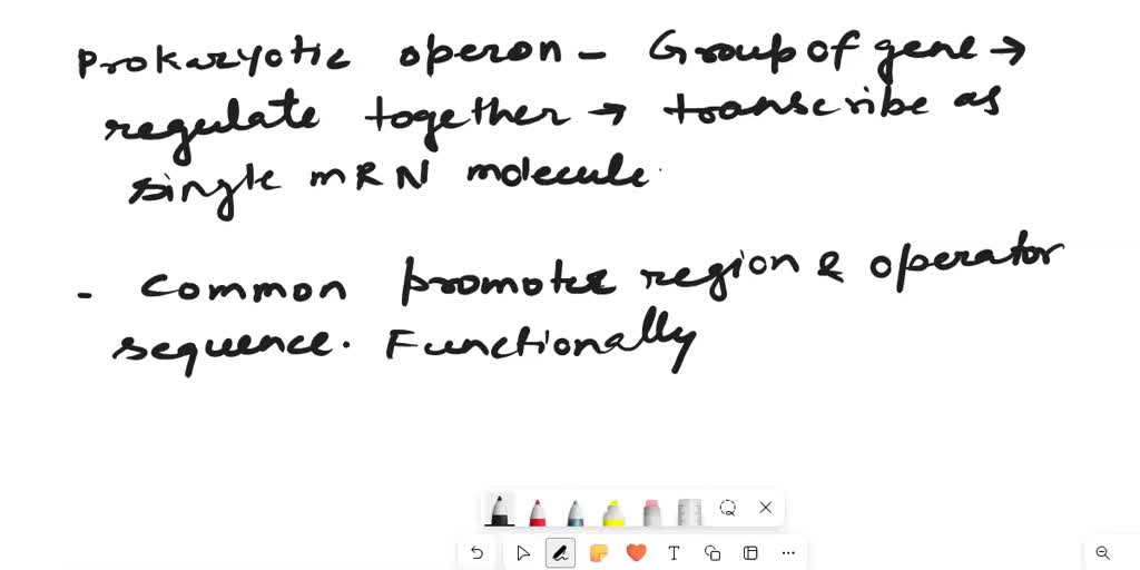 SOLVED: 1) What is a prokaryotic operon? How are the genes regulated ...