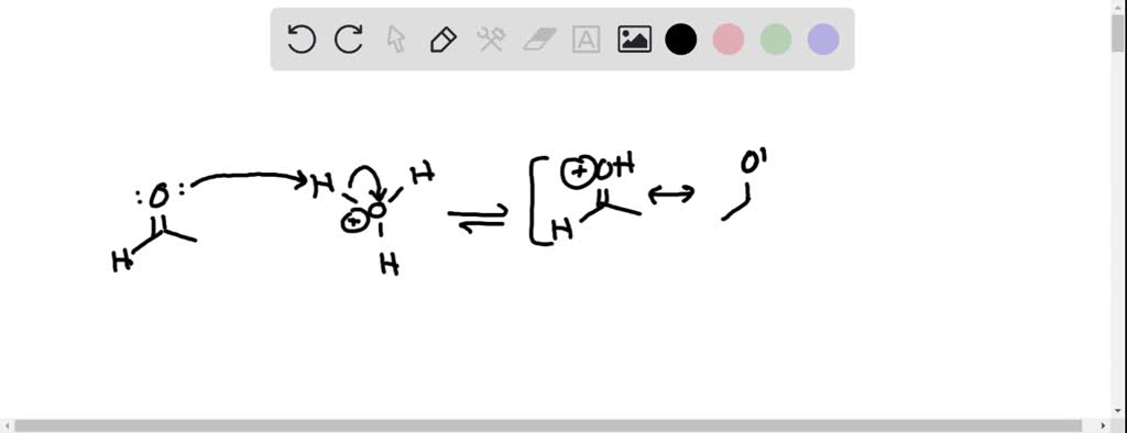 SOLVED: Draw a mechanism for the reaction of the aldehyde with ...