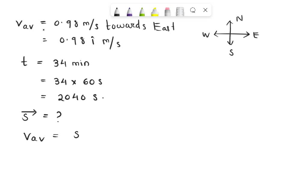 SOLVED: 'Average Velocity and Displacement Heather and Matthew walk ...
