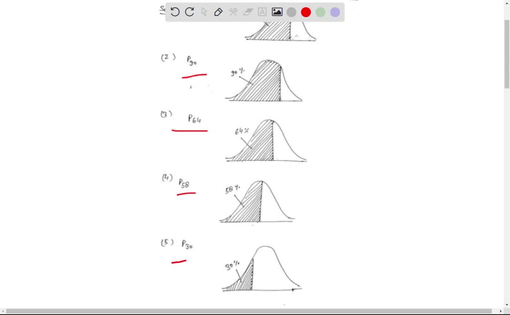 SOLVED: Week 2 Lesson 5' #Computes probabilitles an percertiles using ...