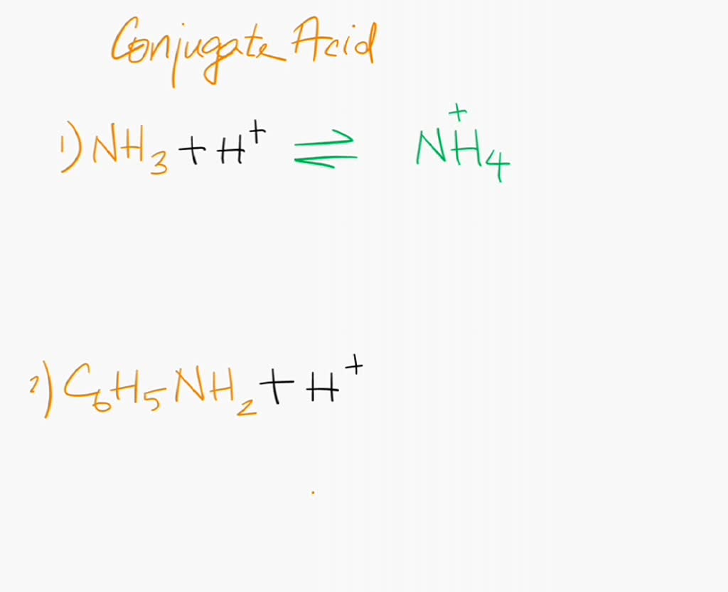 SOLVED Write The Formula For The Conjugate Acid Of Each Of The SOLVED Write The Formula For The Conjugate Acid Of Each Of The