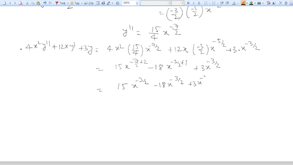 solved-show-that-the-value-of-y-x-below-solution-to-4x2y-12xy-3y-y