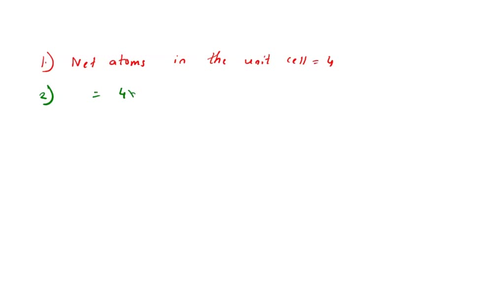 SOLVED: 'Question 5 1 pts What type of crystalline cubic unit cell is ... SOLVED: 'Question 5 1 pts What type of crystalline cubic unit cell is ...