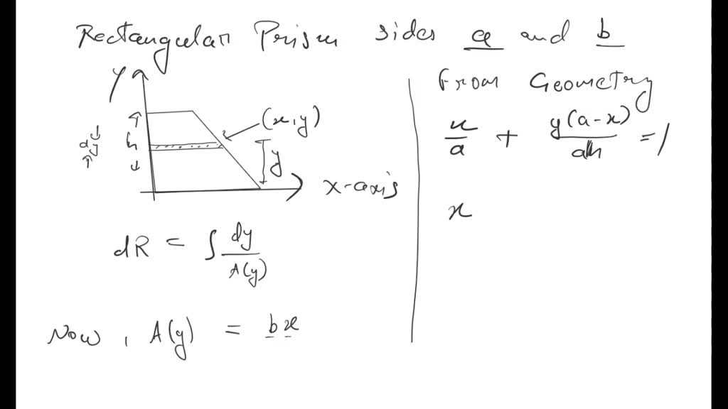 SOLVED: A "truncated rectangular prism" has a rectangular base with ...